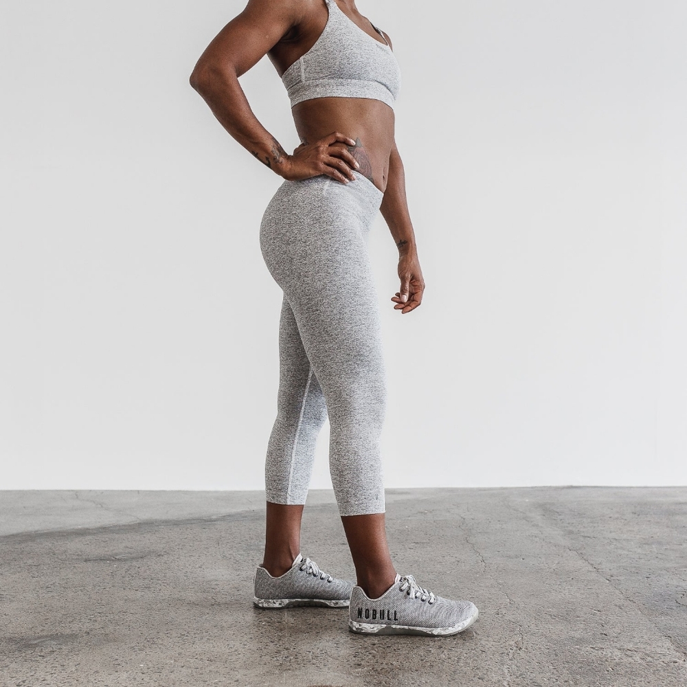 No Bull Project Mid-Rise Plush Heather Tight 21" - Gem